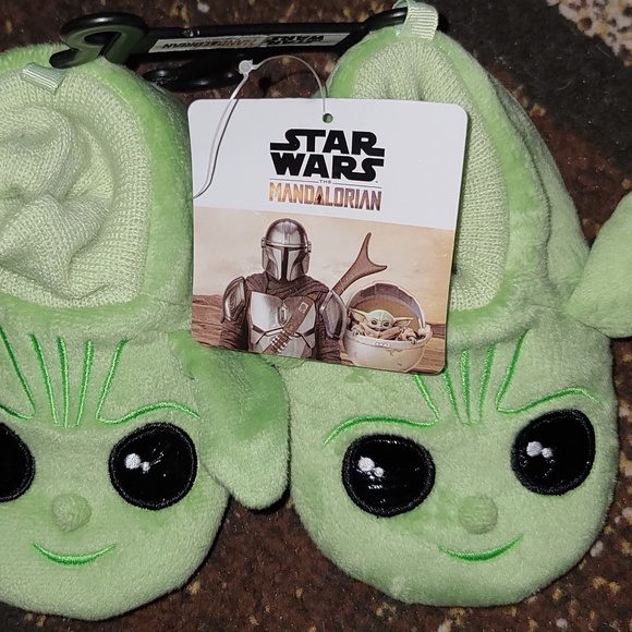 Star Wars | Shoes | Disney Star Wars Grogu Baby Yoda Slippers Toddler ...